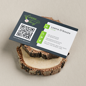 QR Code Visiting Cards: Network with Scannable Business Cards | VistaPrint